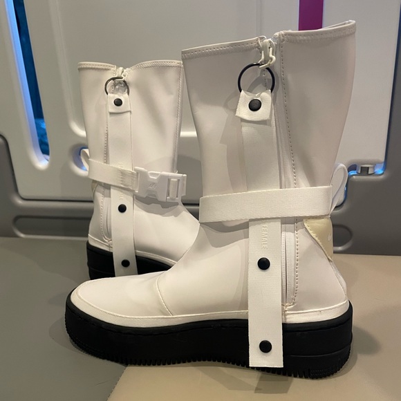 Nike | Shoes | Nike Air Force Af1 Sage Hi Womens Rainboots Waterproof ...